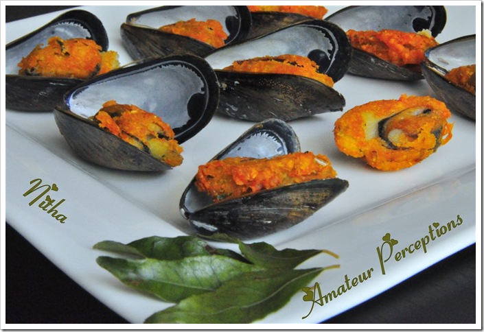 Amateur Perceptions: Arikadukka – Stuffed mussels